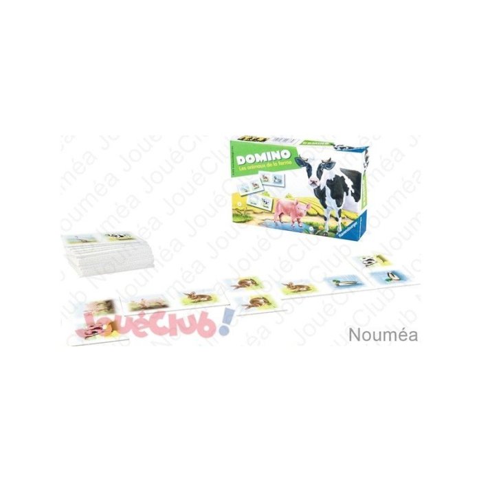 DOMINO ANIMAUX FERME RAVENSBURGER 24641