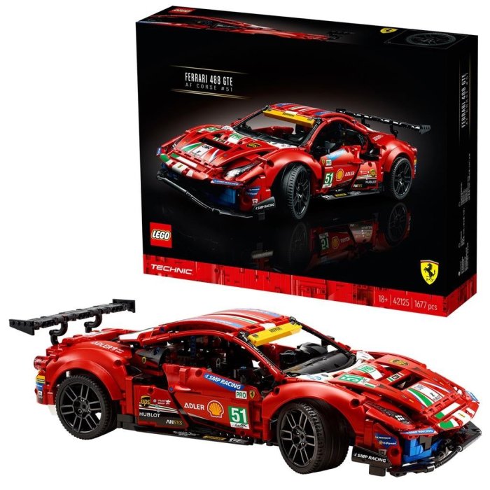FERRARI 488 CTE 42125 LEGO